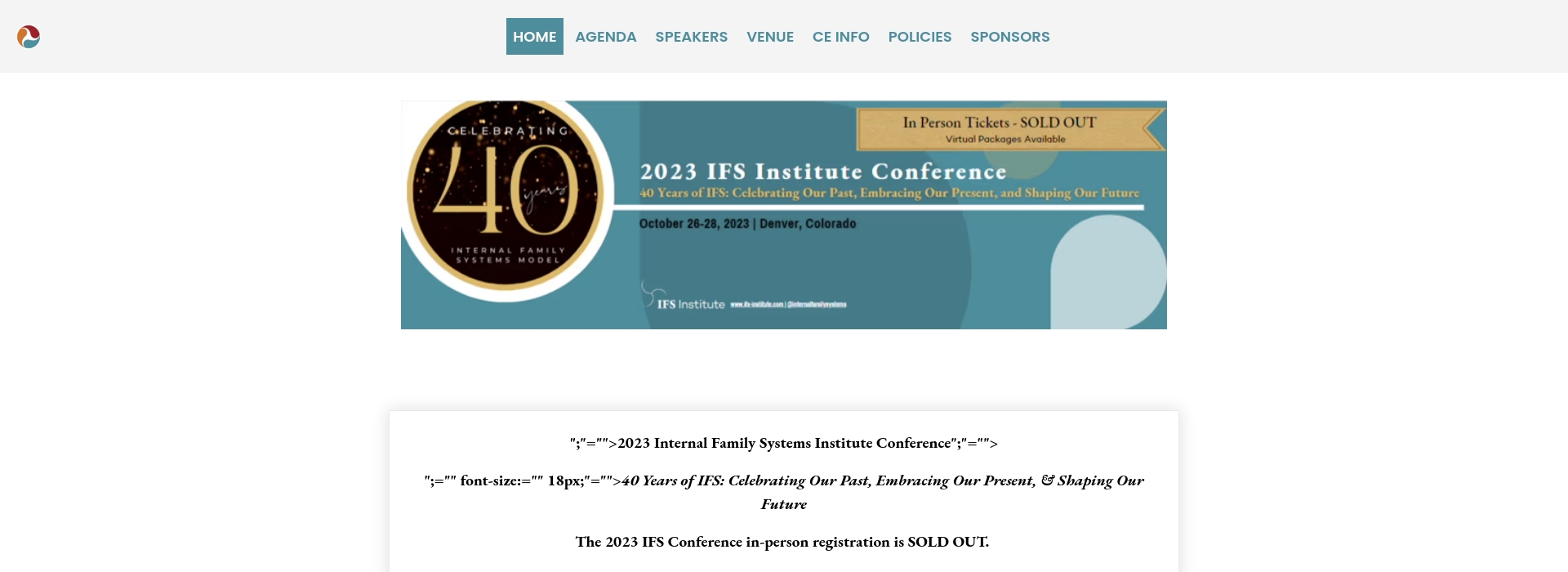 2023 Internal Family Systems Conference